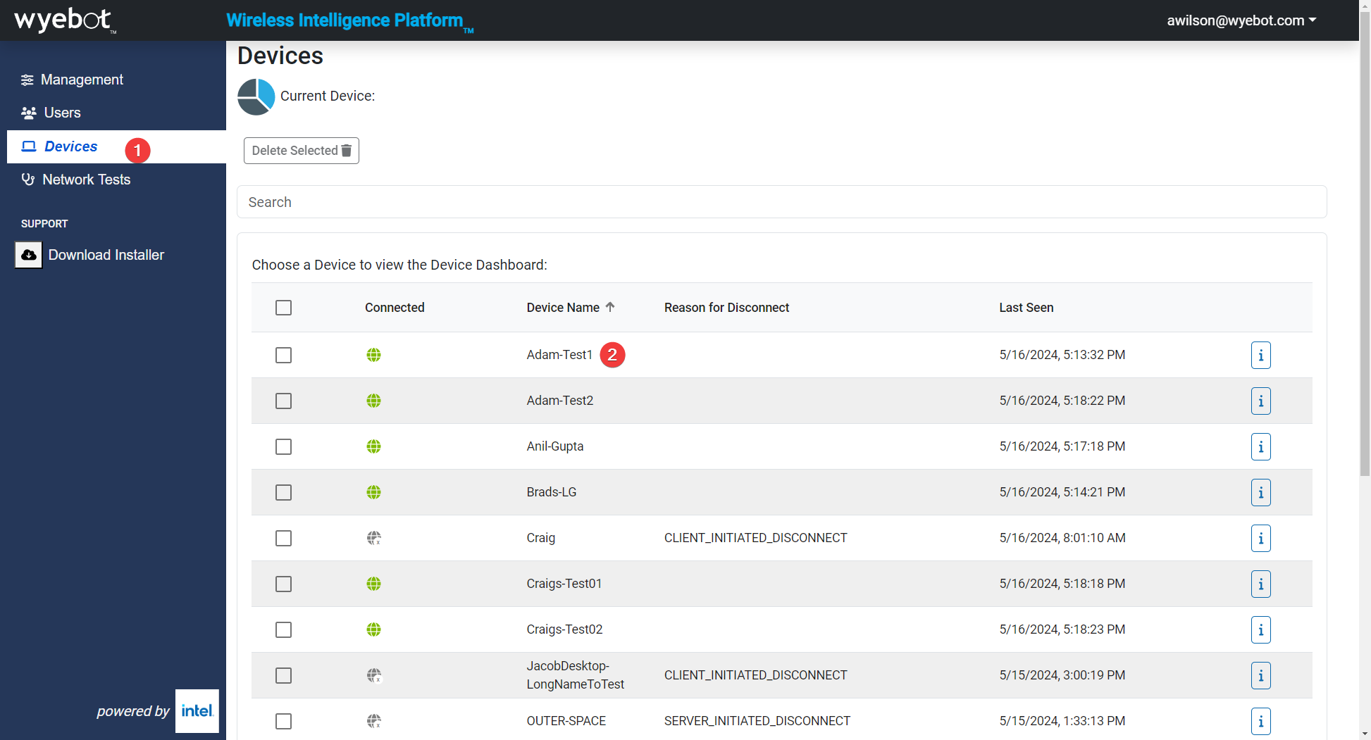 Digital Experience Monitoring Agent | Wyebot Docs