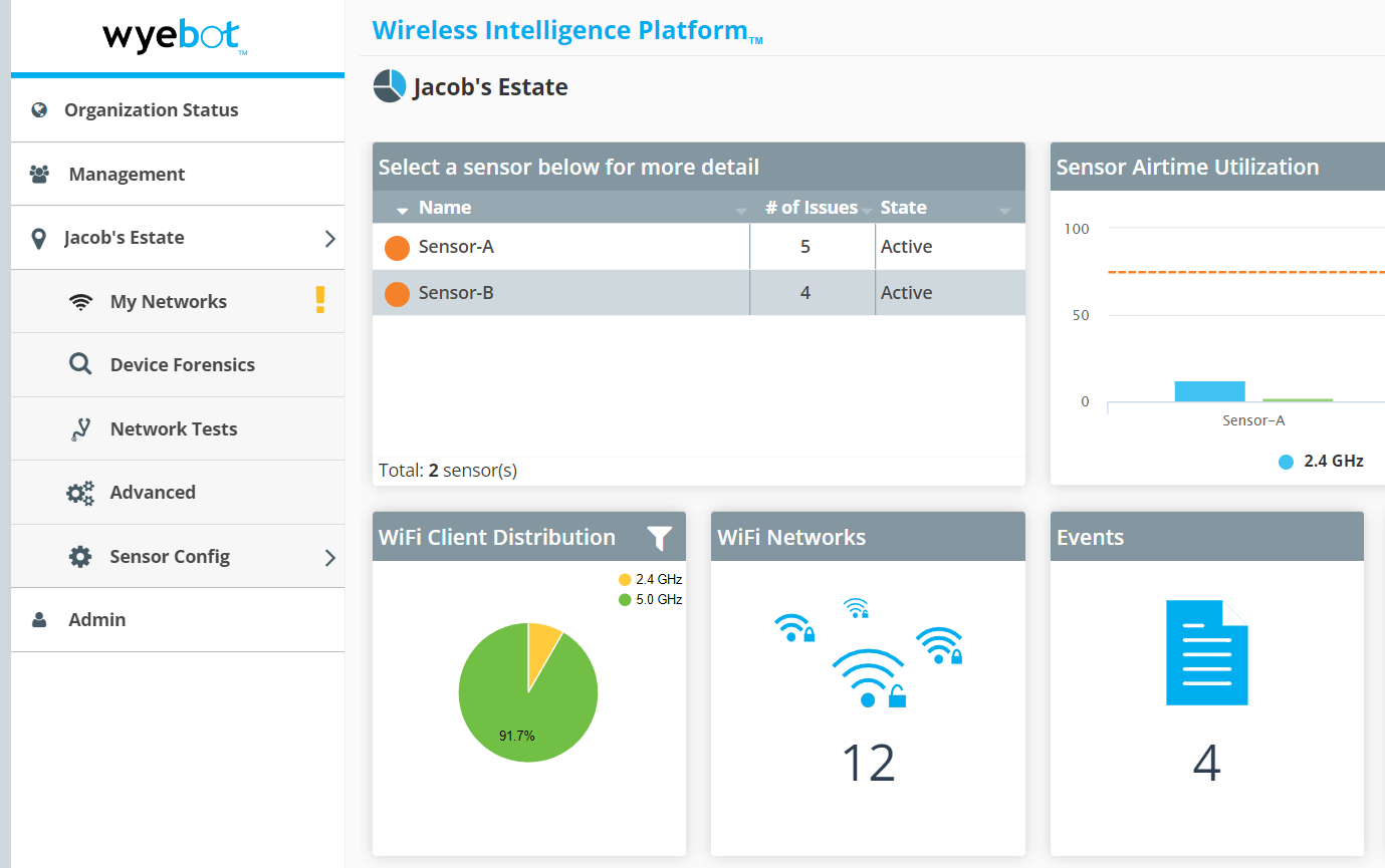Ssid Configuration Wyebot Docs