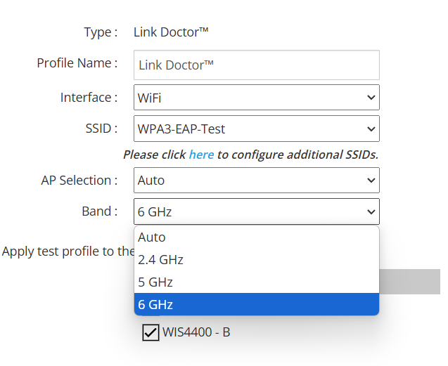 6GHz Network Testing | Wyebot Docs