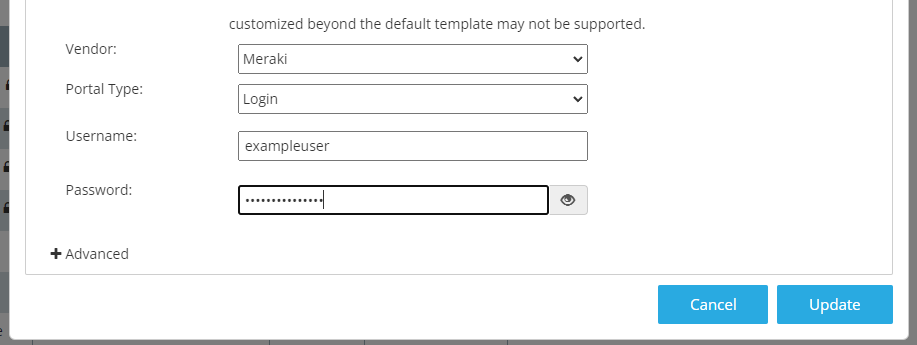 Using Wyebot with Meraki Captive Portal SSIDs | Wyebot Docs