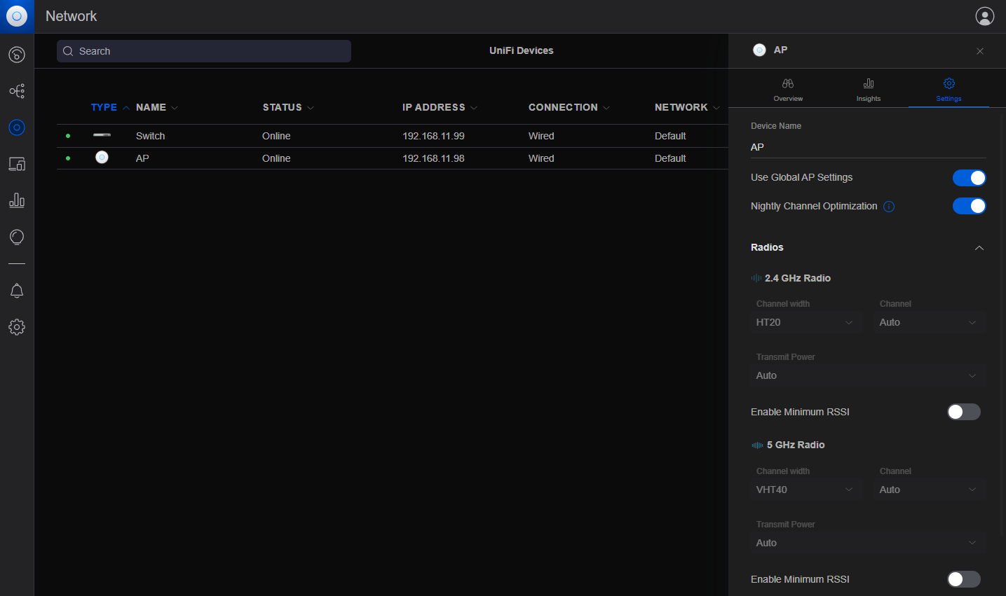 Enabling Static and DFS Channels on UniFi Controller | Wyebot Docs